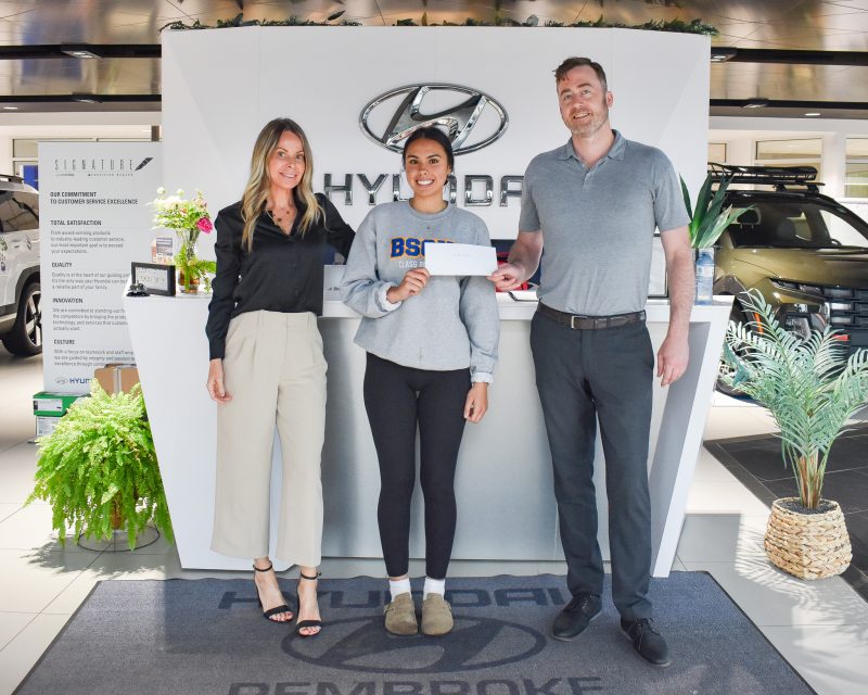 Congratulations Mika - Team Canada's Team Nova | Hyundai Pembroke
