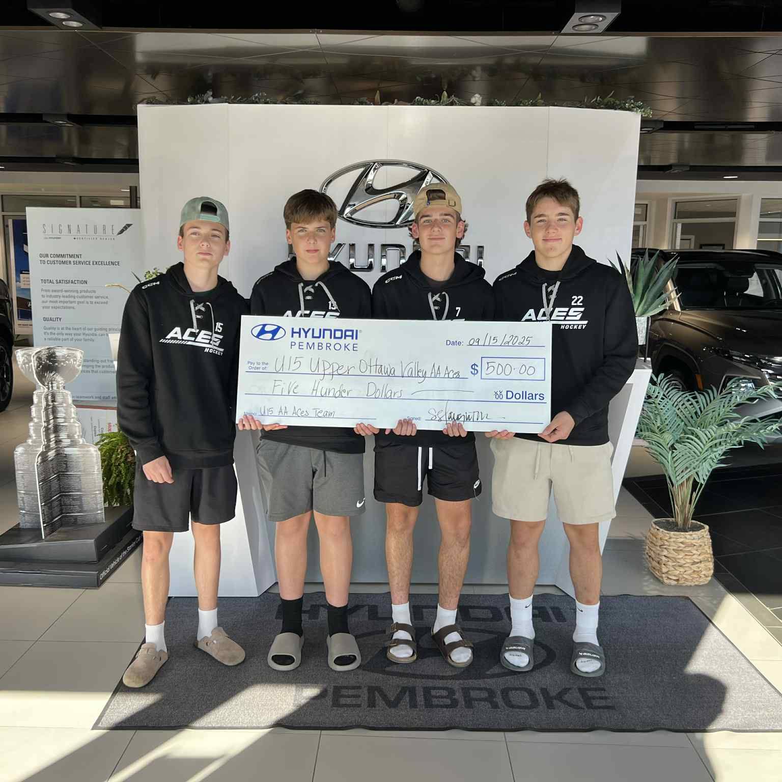 U15 AA Upper Ottawa Valley Aces | Hyundai Pembroke