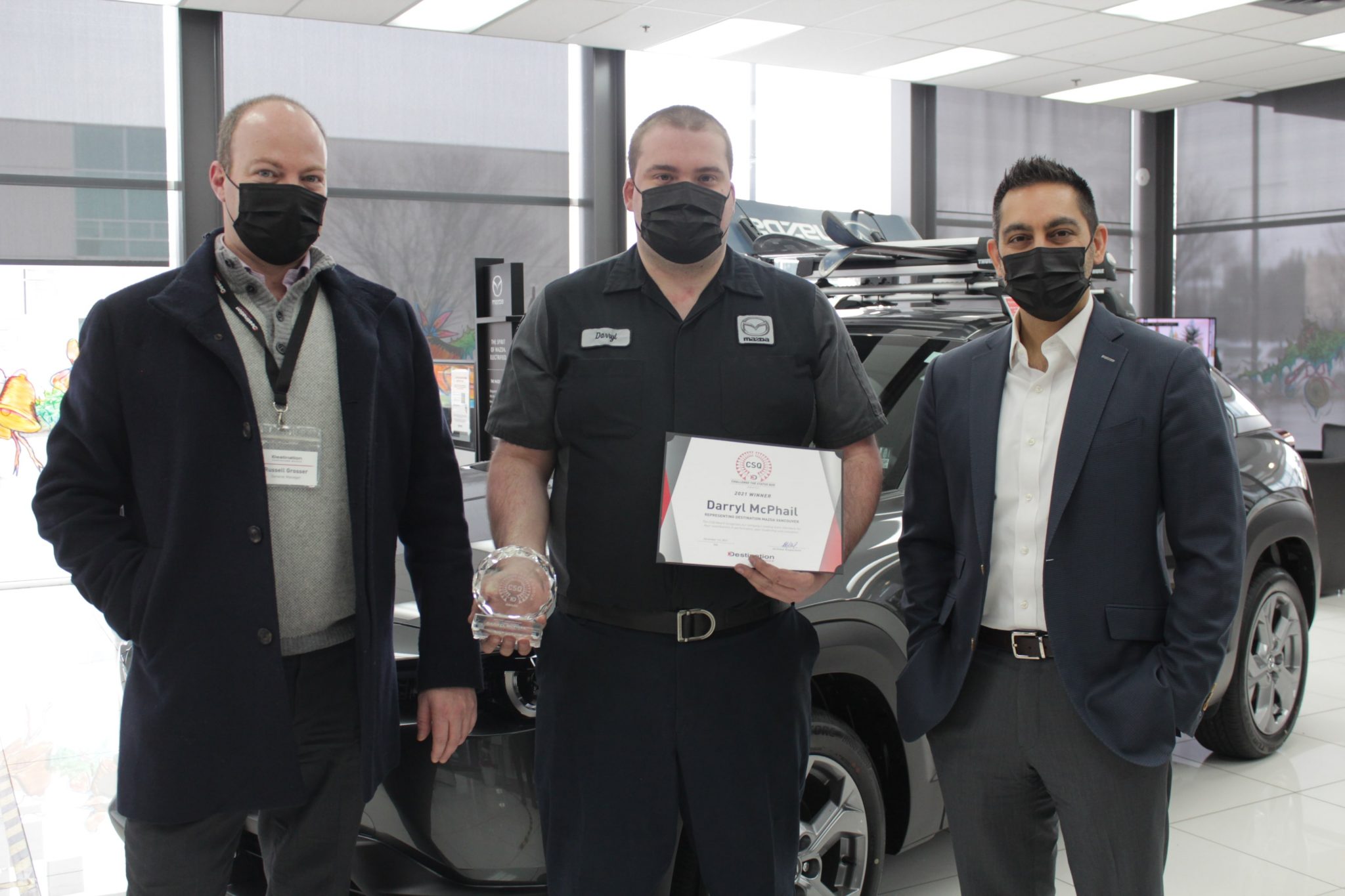 Congratulations to our 2021 CSQ Award Winners! | Destination Auto Group